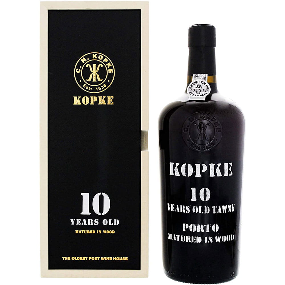 Kopke Tawny Port 10 Jahre in Holzkiste | Sprit Schleuder