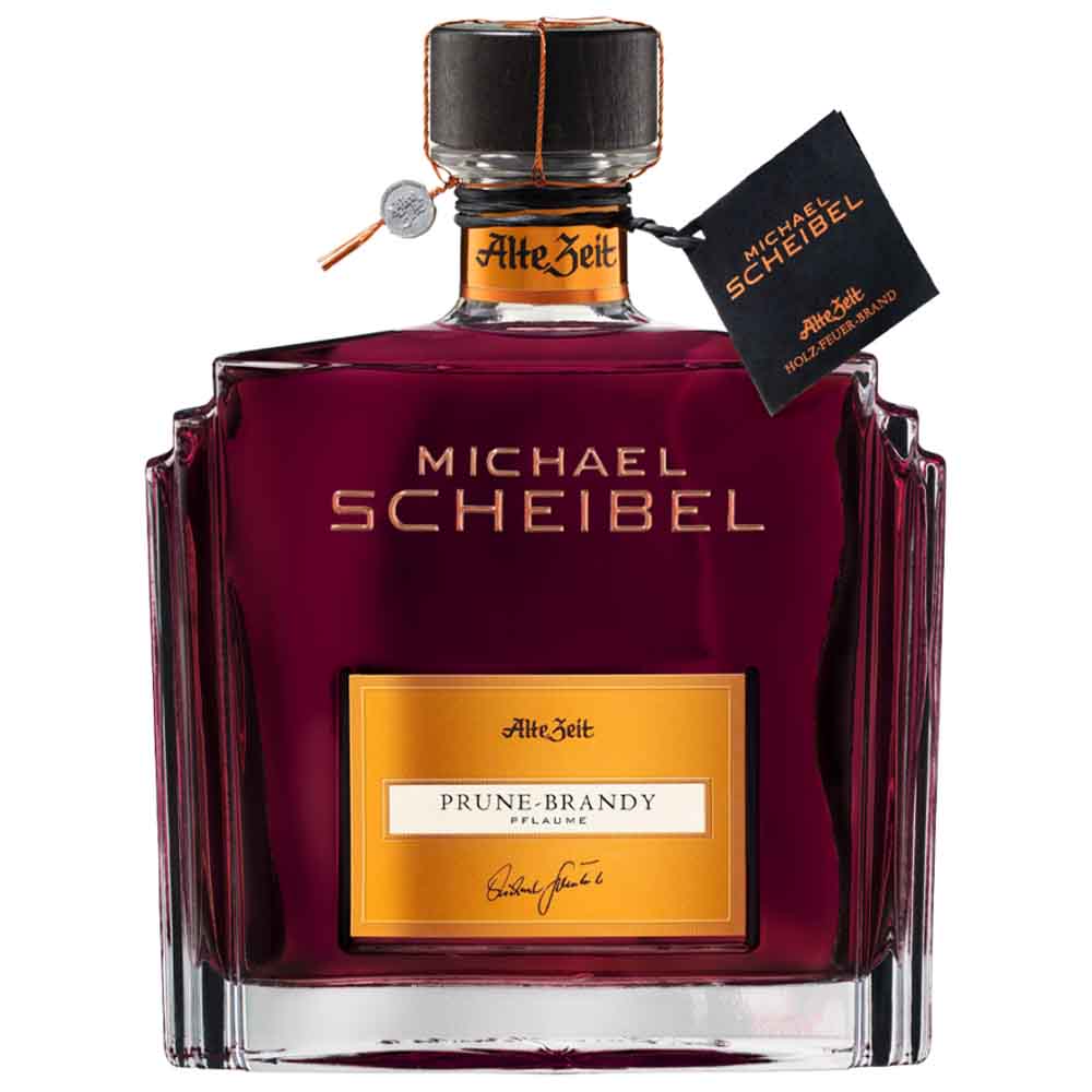 Michael Scheibel Prune-Brandy 35% Vol. 0,7l – Exklusiver Brandy Genuss ...